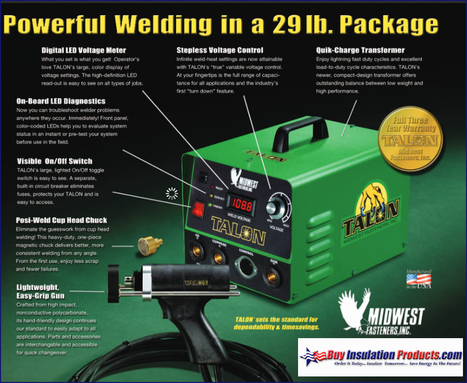 Capacitor Discharge Welding Machine | CD Stud Welder