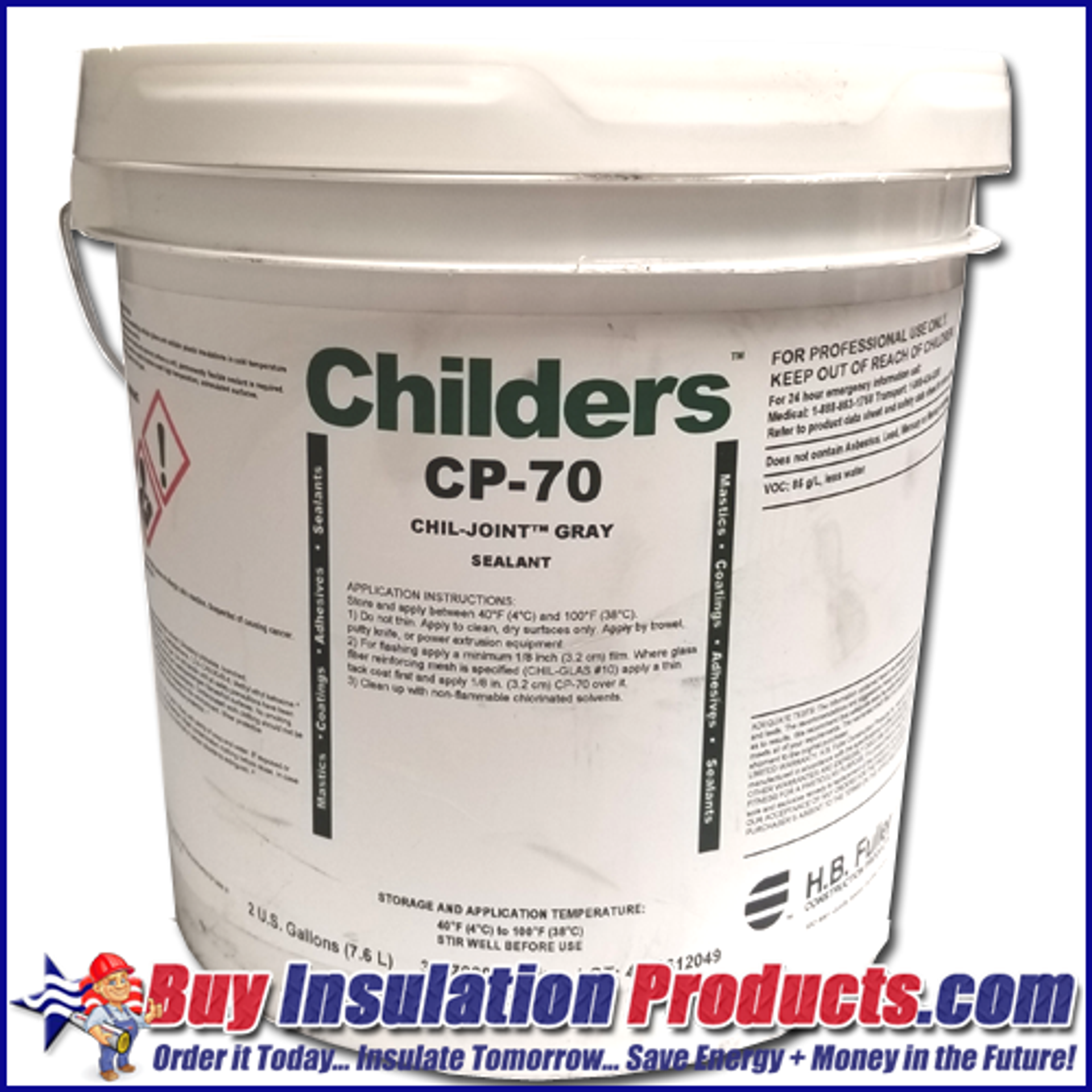 Childers CP-11 White Thermal Mastic Paste Compound
