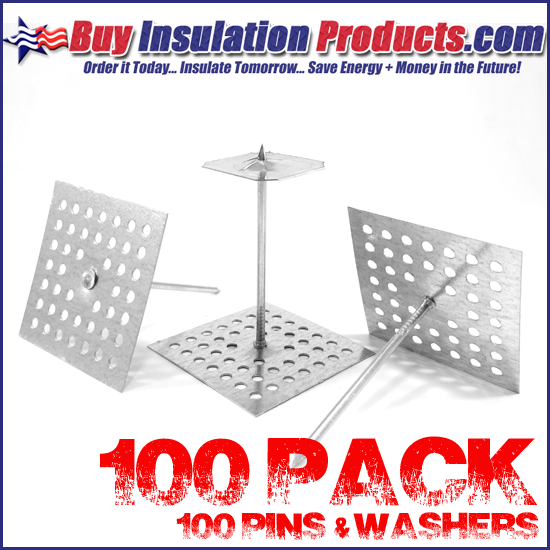 Perforated Insulation Pins & Fasteners