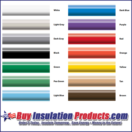 Colored PVC Pipe Fittings & Jackets