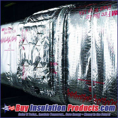 3M Fire Barrier Duct Wrap 615+ | Fire Resistant Duct Wrap