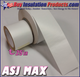 ASJ Insulation Tape Roll - 25ft | White Insulation Tape