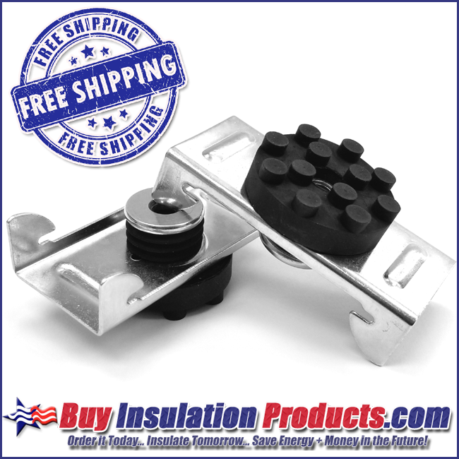 Kinetics IsoMax Clips | IsoMax Sound Isolation Clips