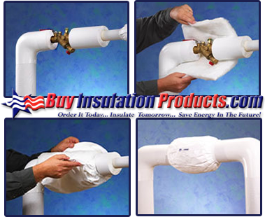 Reusable Valve Wraps, Insulation Covers, and Jackets