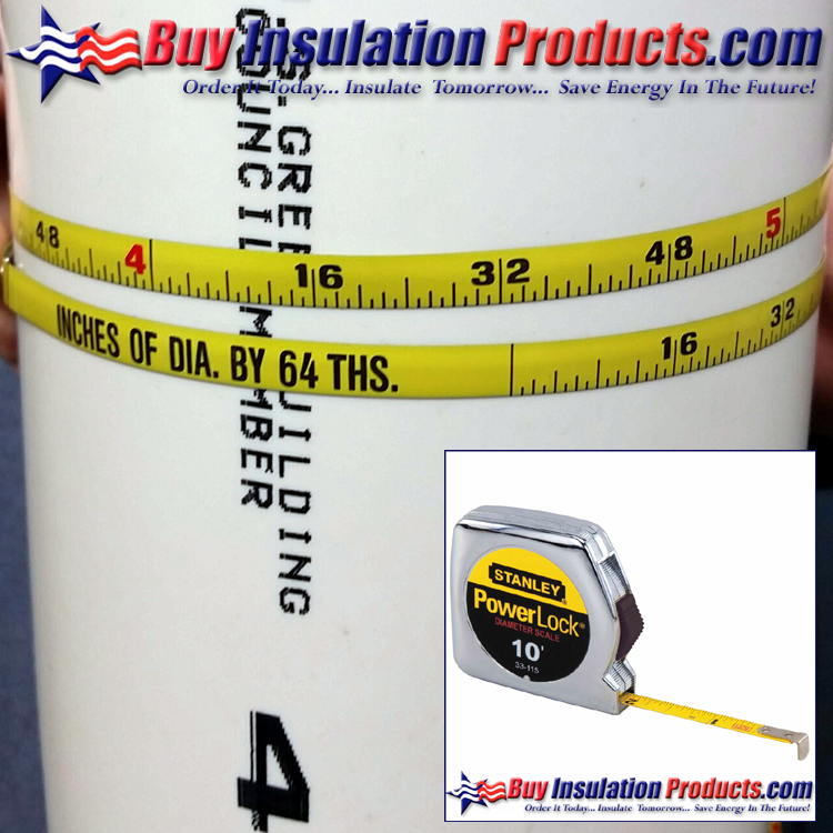Stanley 10ft Tape Measure | Pipe Diameter Tape Measure
