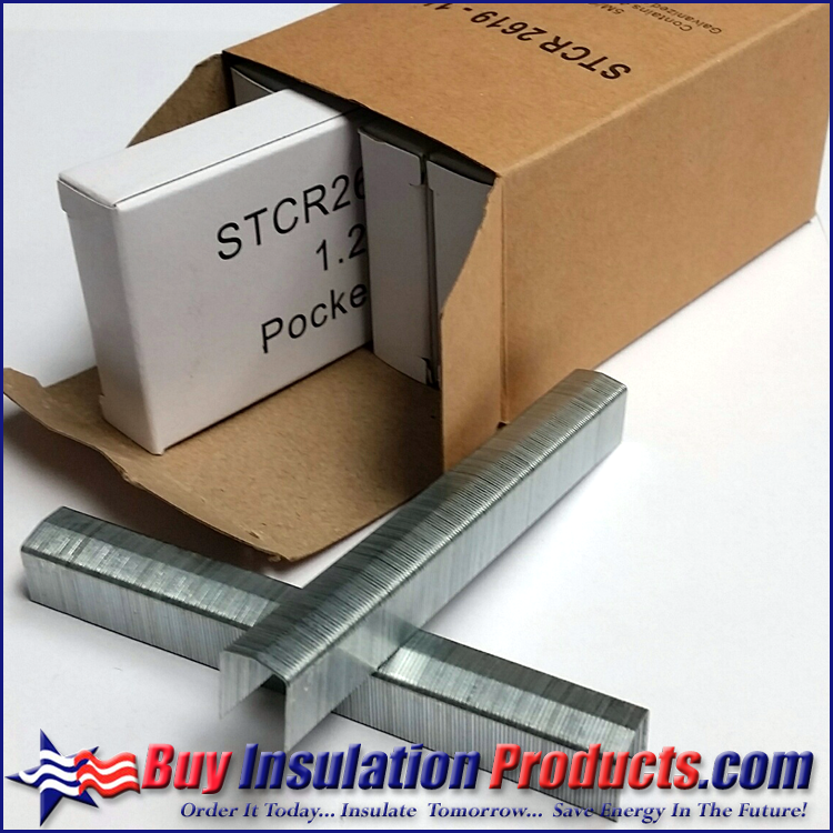 Insulation Staplers | Outward Clinch Tackers & Tacker Staples