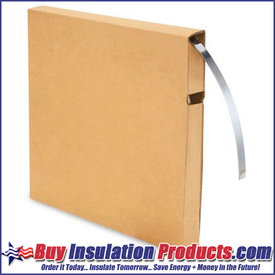 Aluminum Insulation Banding (200ft Roll) | Aluminum Strapping