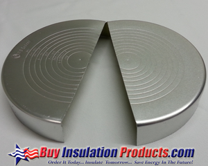 Aluminum Tube End Cap Covers | Metal Pipe End Caps