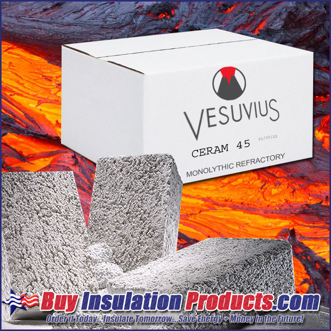 Ceram 45 Monolithic Plastic Refractory Cement