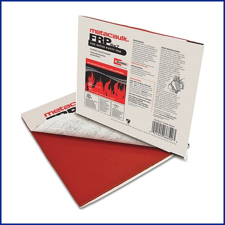 Metacaulk Intumescent Putty Pad | Firestop Putty Pads