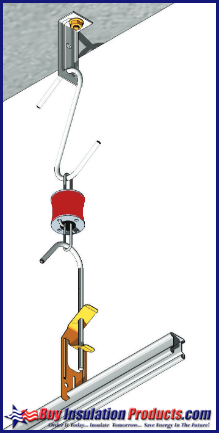 Sound Isolation Hanger | Drop Ceiling Hanger