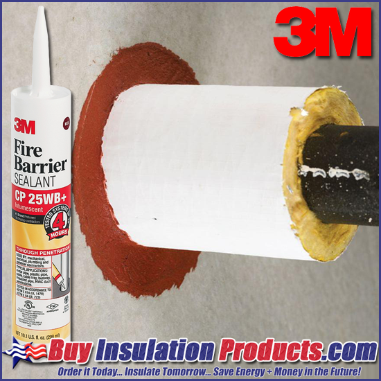Lastex-Based 3M CP-25WB+ Fire Caulk Barrier Sealant