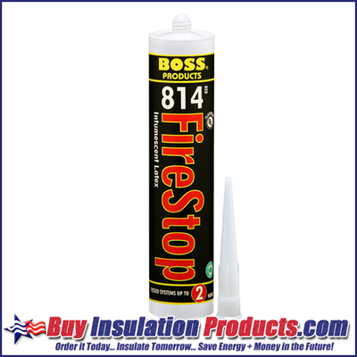 Boss 814 Latex Fire Resistant Caulk