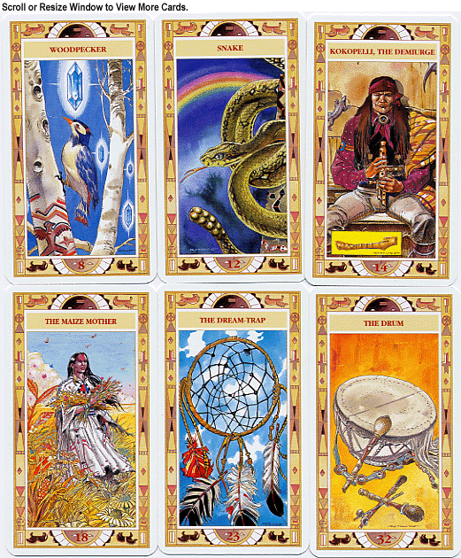 Native American Cards - The Tarot Garden