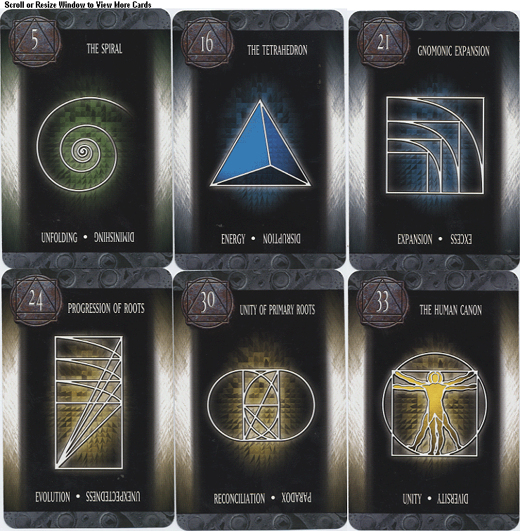 Sacred Geometry Oracle Deck - The Tarot Garden