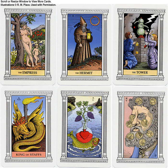 Alchemical Emblem Tarot - The Tarot Garden
