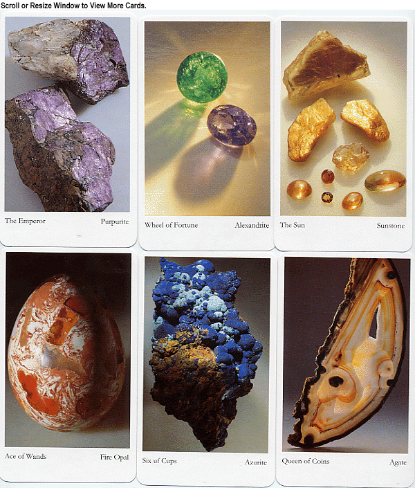 Crystal Visions Tarot - The Tarot Garden