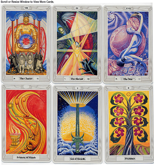 Thoth Tarot Cards (USG White Box edition, ca. 1972) - The Tarot Garden