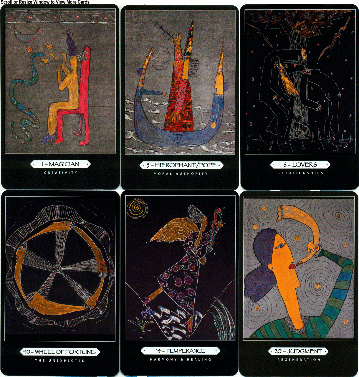 Tarot Life Cards - The Tarot Garden