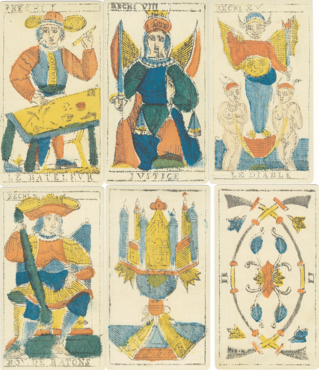 Tarocchi Marsigliesi Fratelli Recchi - The Tarot Garden