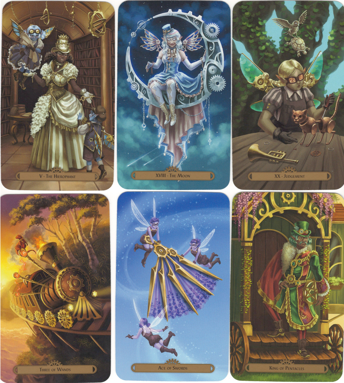 Steampunk Faerie Tarot - The Tarot Garden