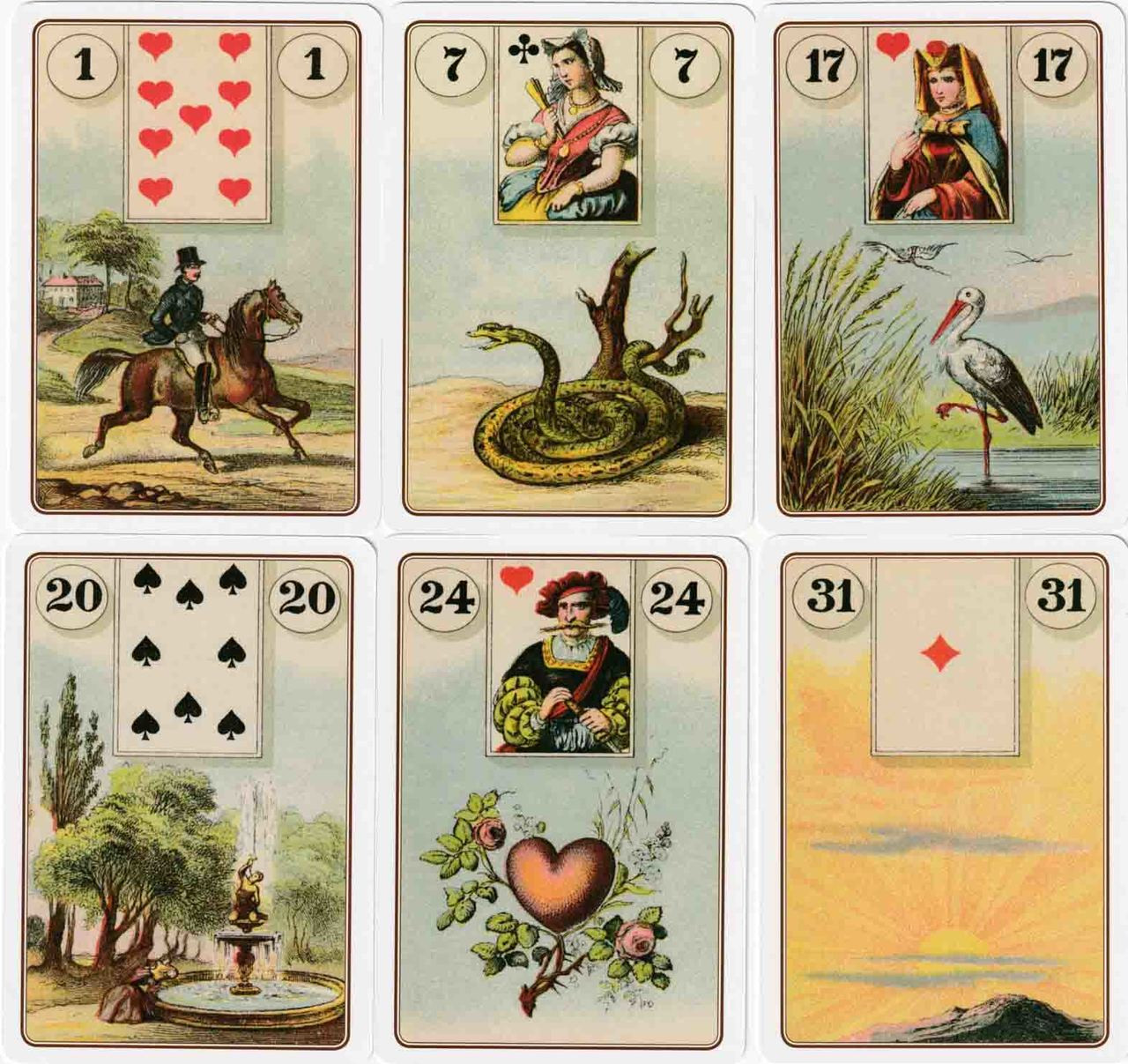 Lenormand Oracle - The Tarot Garden