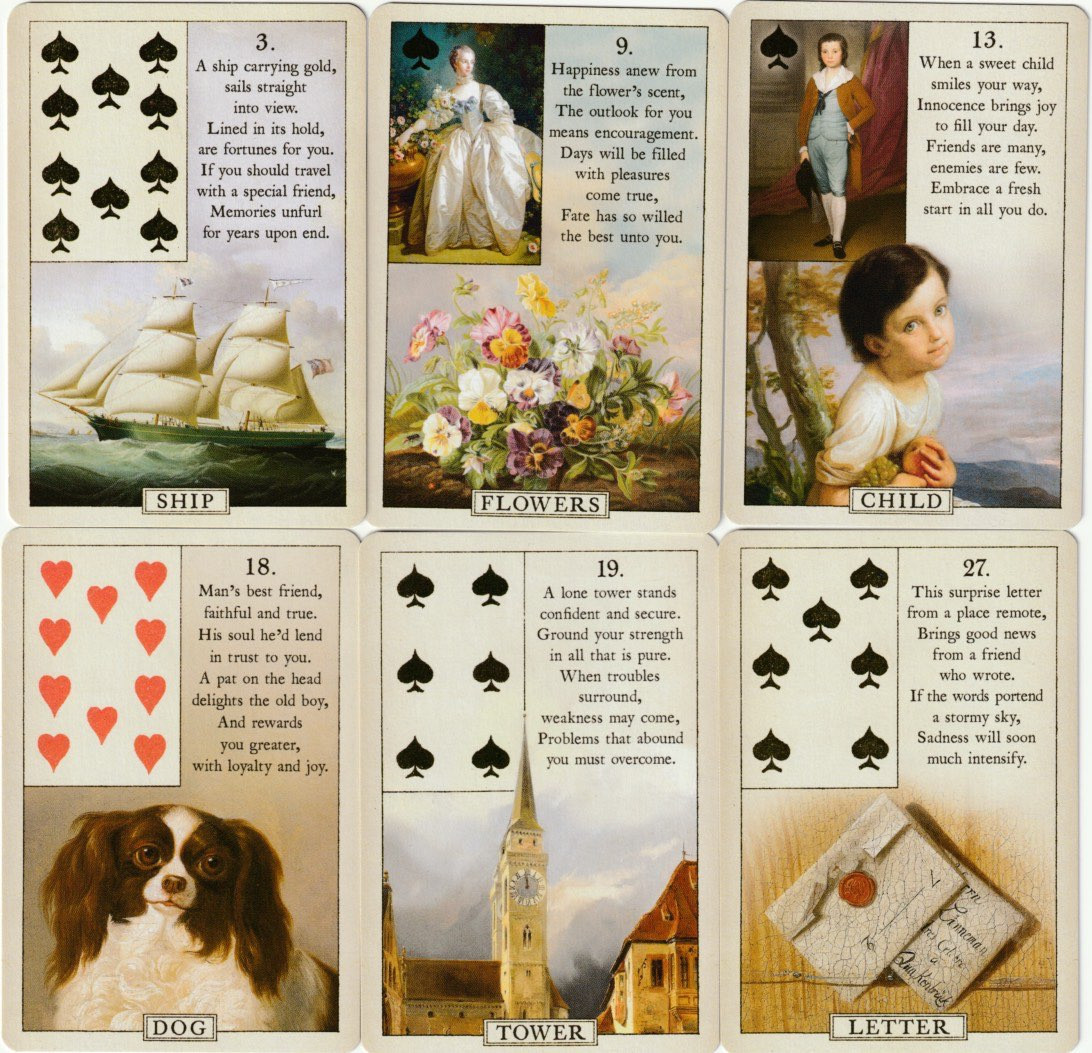 Lenormand Oracle Cards - The Tarot Garden