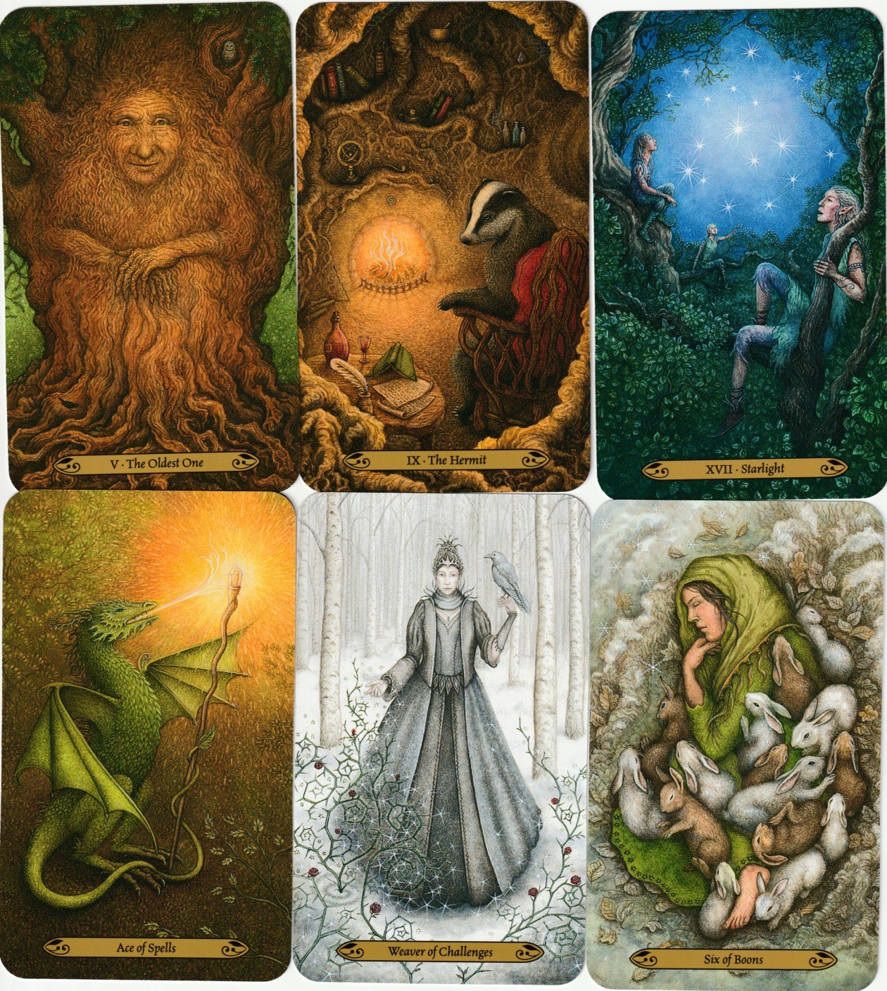 Forest of Enchantment Tarot - The Tarot Garden