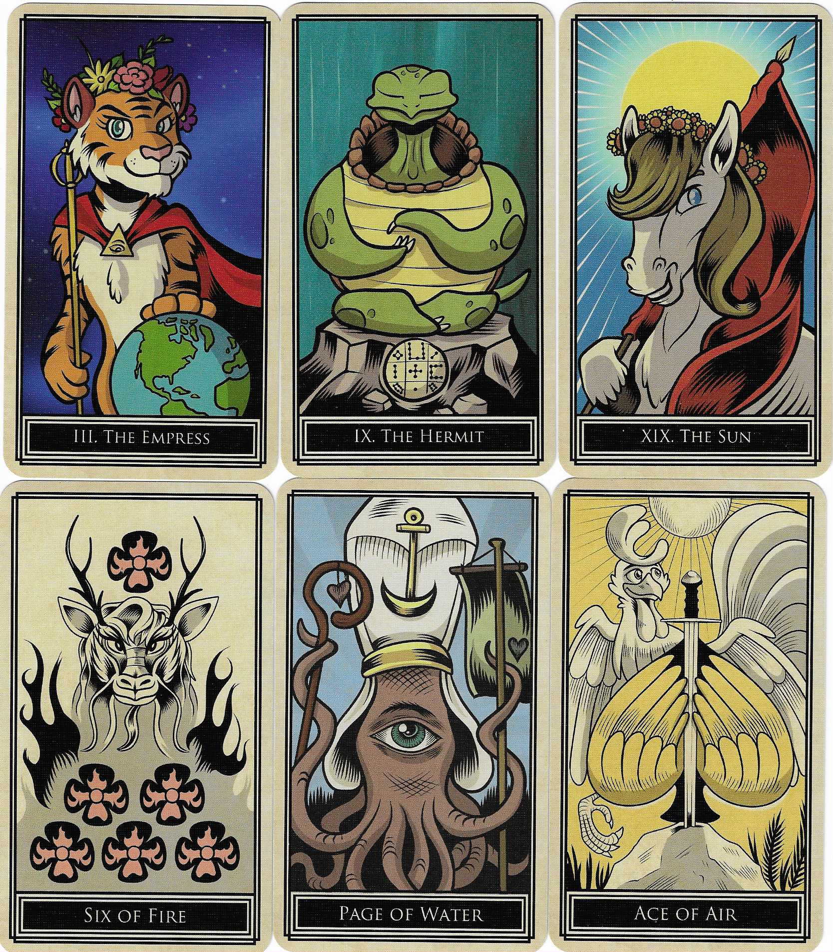 Animal Lords Tarot - The Tarot Garden