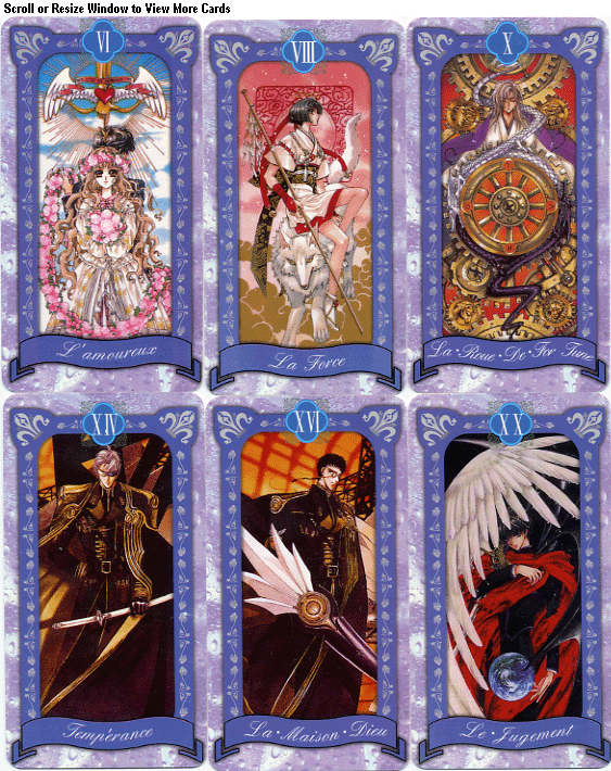 Clamp X Tarot - The Tarot Garden