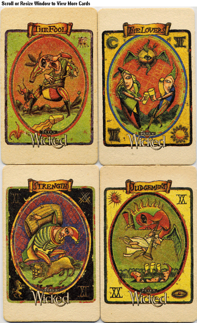 Oh Wicked Wanda The Tarot Garden