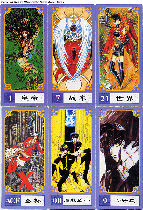 Clamp X Tarot - The Tarot Garden