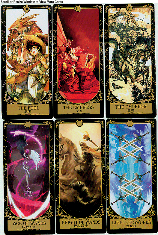 Fantasy Tarot - The Tarot Garden