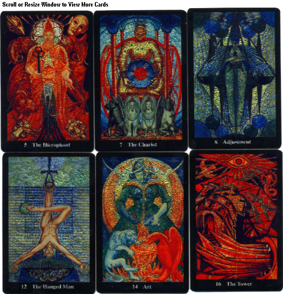 Thoth Tarot Cards (USG White Box edition, ca. 1972) - The Tarot Garden