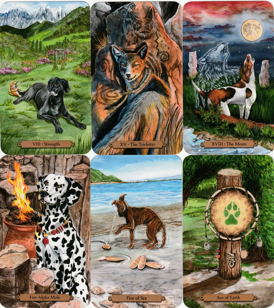 Magical Dogs Tarot - The Tarot Garden