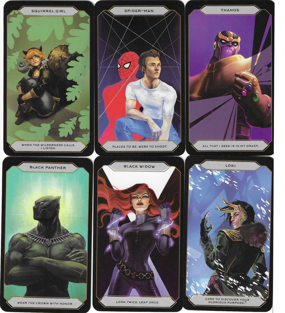 Magic of Marvel Oracle Deck - The Tarot Garden