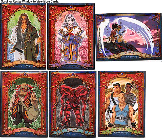 Escaflowne Tarot (Hitomi's Tarot Cards) - The Tarot Garden