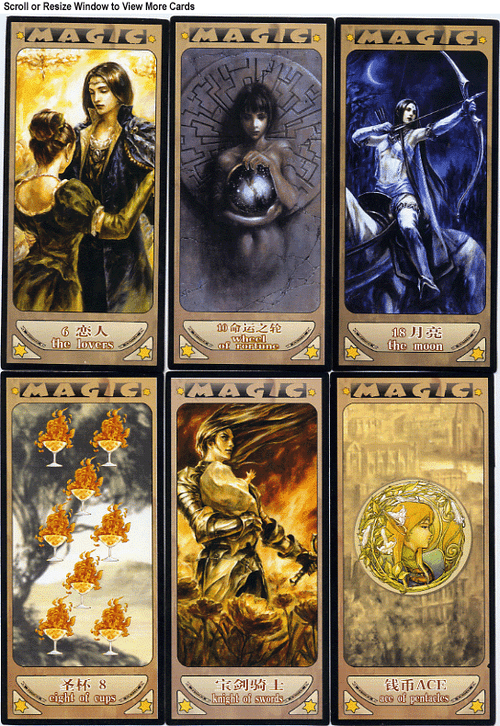 Magic Tarot of the Master - The Tarot Garden