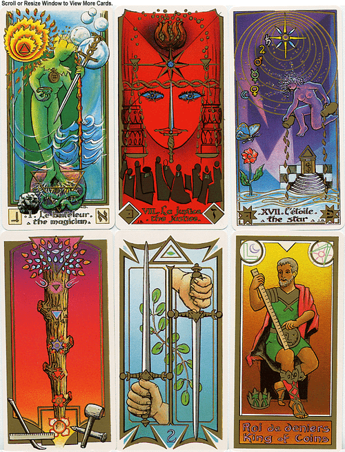 Masonic Tarot Deck - The Tarot Garden