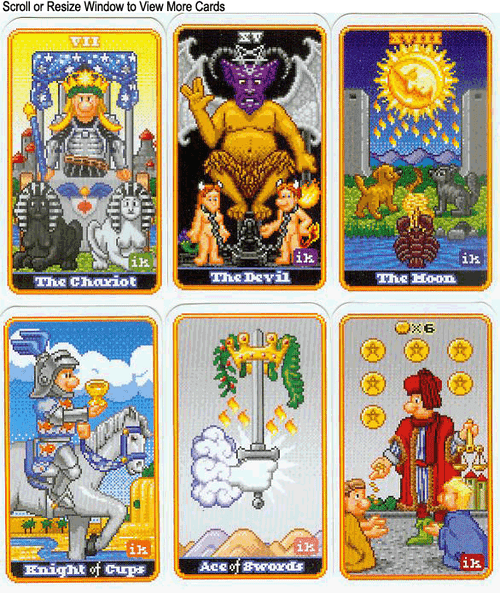 8-Bit Tarot - The Tarot Garden