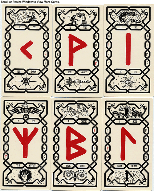 Rune Magic Deck - The Tarot Garden