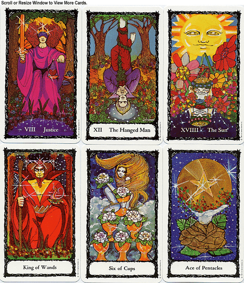 Sacred Rose Tarot - The Tarot Garden