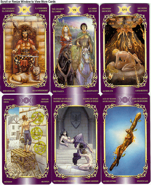 Sensual Wicca Tarot Deluxe Edition The Tarot Garden
