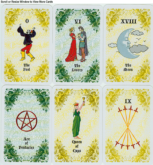 The TM Tarot Deck - The Tarot Garden