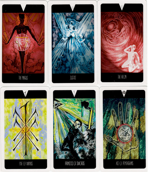 Black Flame Tarot - The Tarot Garden