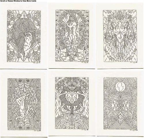 De Grote Arcana van Doetie Spinder - The Tarot Garden