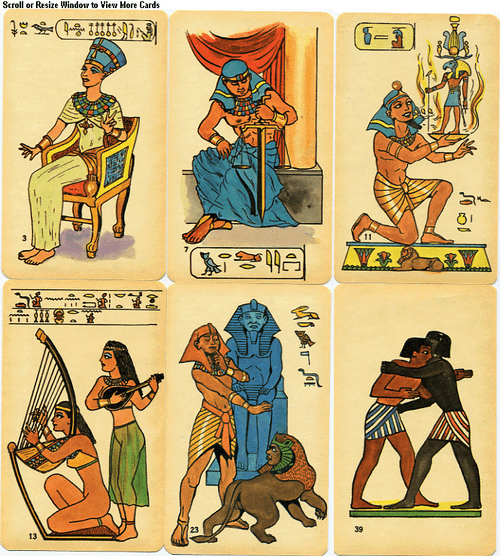 Egyptian Temple Cards - The Tarot Garden