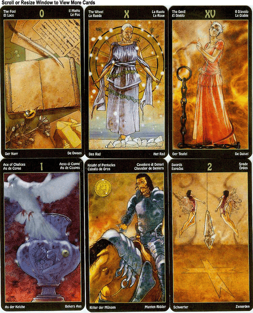 Elemental Tarot - The Tarot Garden