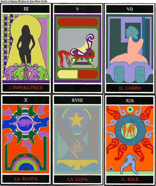 i Tarocchi di Andrea Picini (Majors-Only Edition) - The Tarot Garden