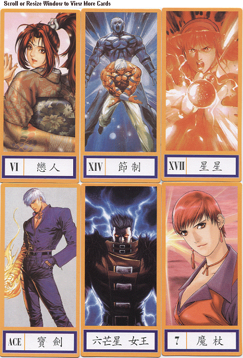 King of Fighters Tarot - The Tarot Garden